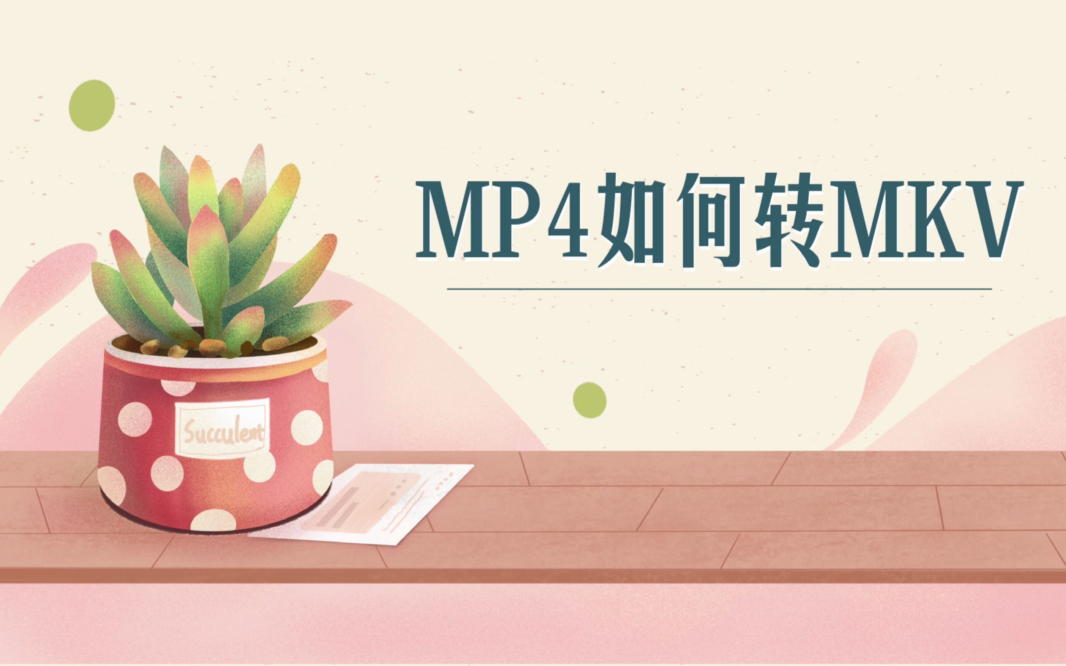 【风云视频转换器】MP4怎么转MKV格式?