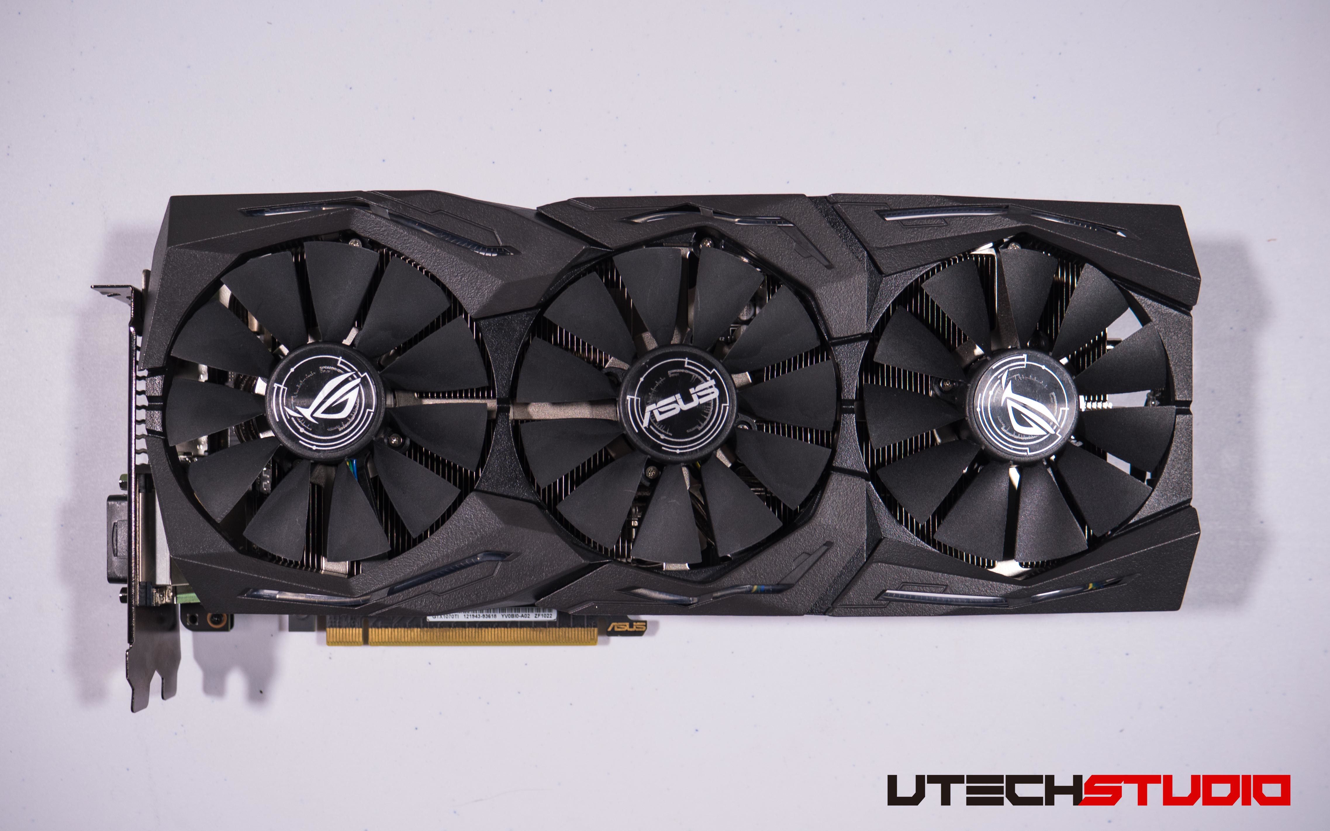 华硕ROG 猛禽 GTX 1070 Ti 开箱