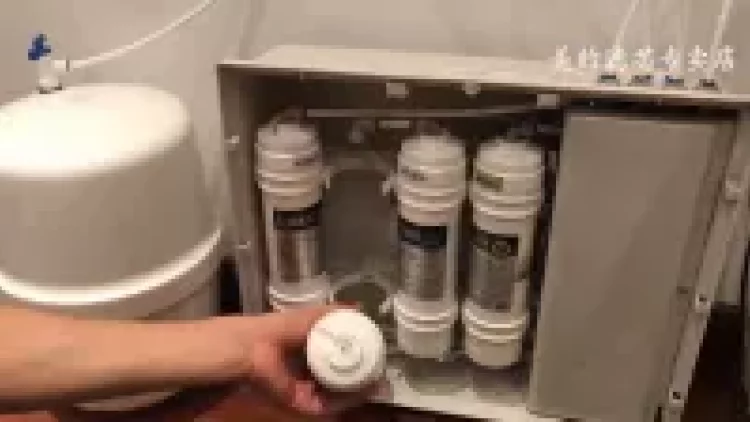 美的滤芯专卖店M6净水器滤芯更换操作视频