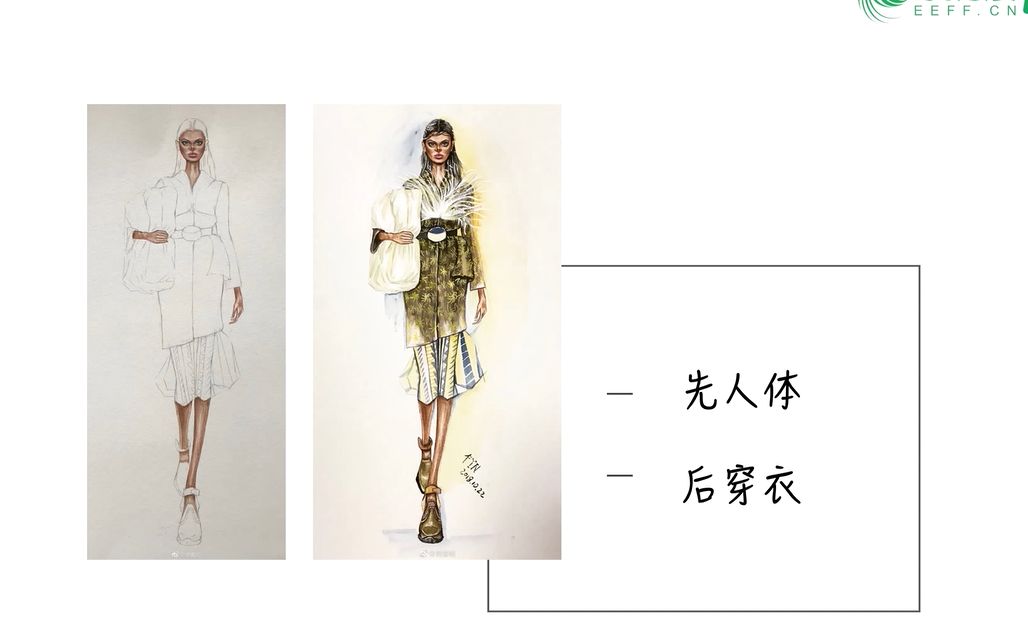 樊燕妮 - 公开课 - 毕业设计及服装大赛效果图中常用人体模板的建立