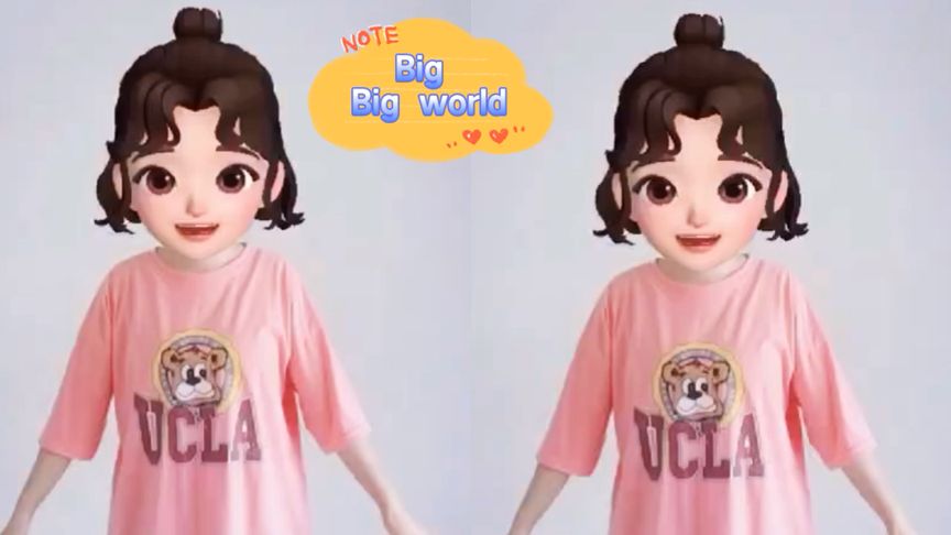 【启蒙英语儿歌】Big Big world.完整版的手势舞律动。