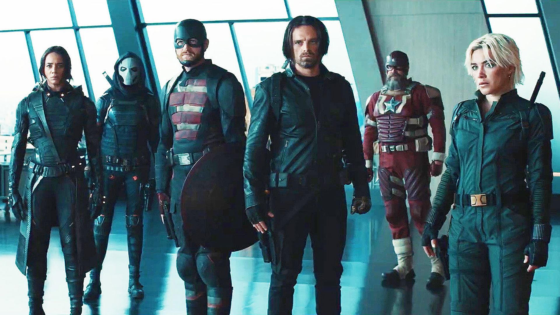 炸裂!全员恶人哨兵登场!2025漫威《雷霆特攻队》新预告,冬兵霸气归来!