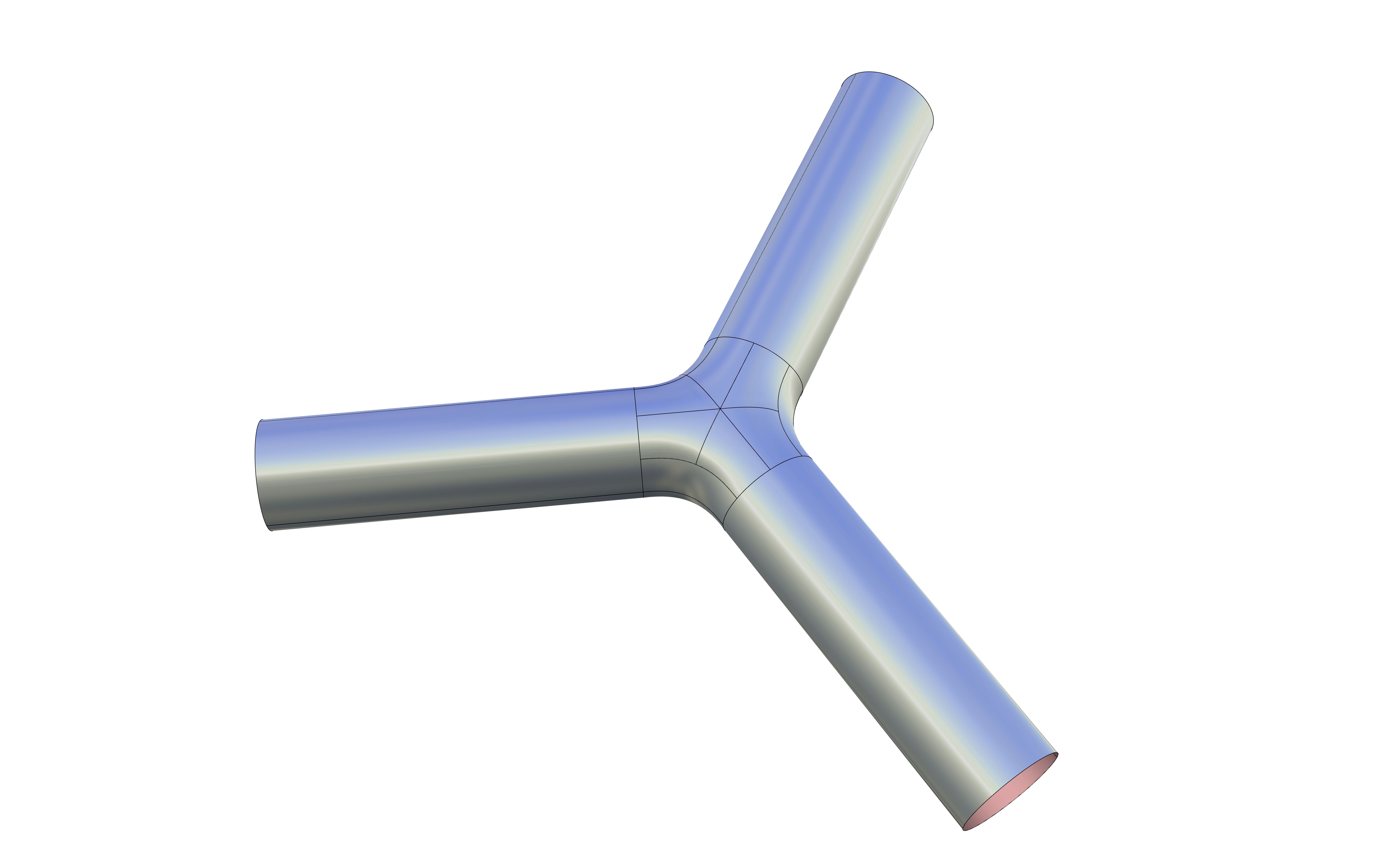 犀牛建模教程:三管混接