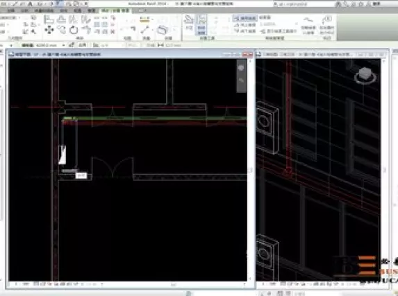 【必易BIM-Revit给排水系列教程】第四章 4消火栓横管与支管绘制