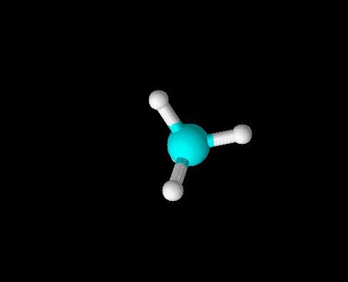 【动图欣赏】甲烷的微观结构动图展示
