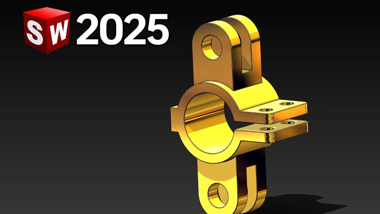 【学透SW2025】SolidWorks2025 SP3.0面向初学者的机械零件绘制,...