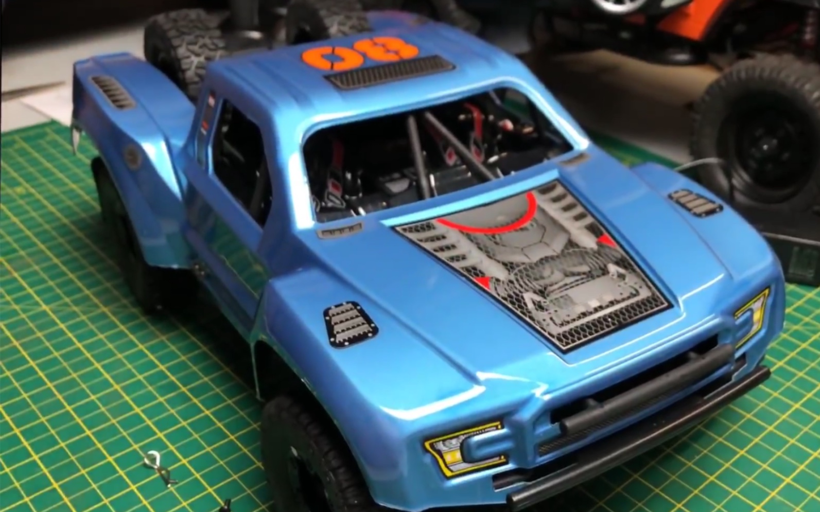 ...baja rey 后直桥短卡 1/12 开箱 野跑 测试 sc 后直桥卡车 rc 遥控模型车