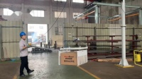 气动平衡吊上下搬运纸箱的实操展示视频