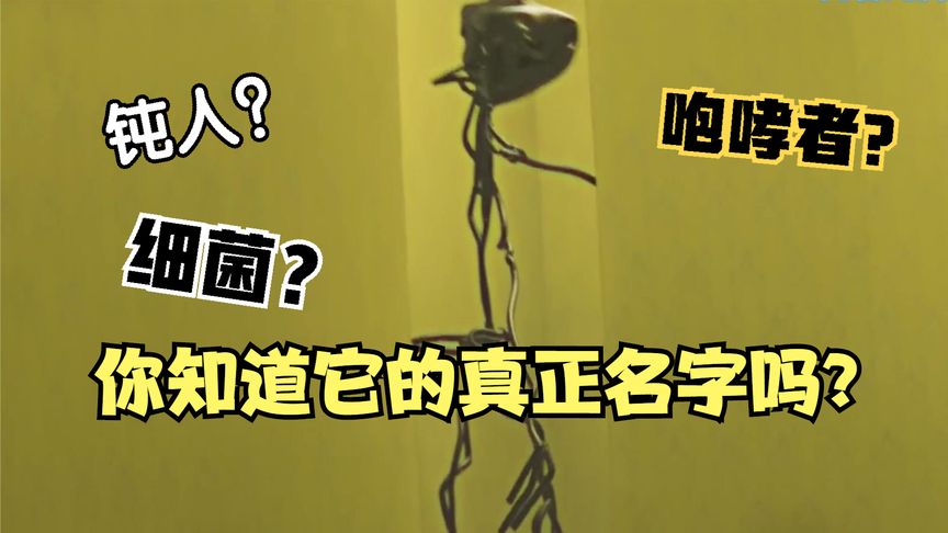 backrooms出场率最高的实体,名字却有很多人叫错?别搞混了