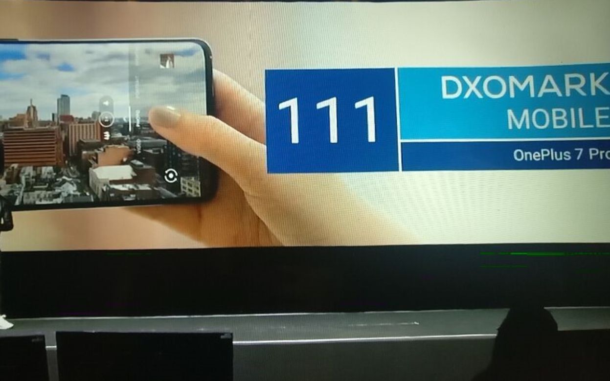 一加7Pro伦敦发布会,刘作虎部分开场白 dxo分数111排名第三