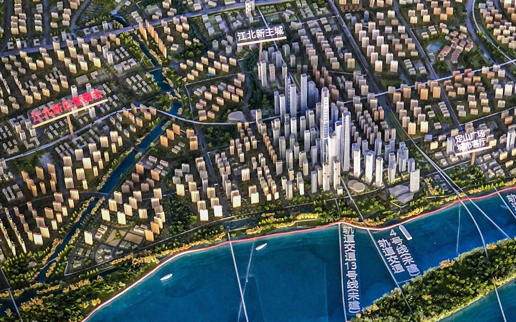 100秒看南京超大新主城,地铁17号线18号线清晰可见!