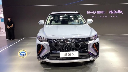 2022款吉利博越X高清实拍,外观内饰静态体验,买不买做个参考