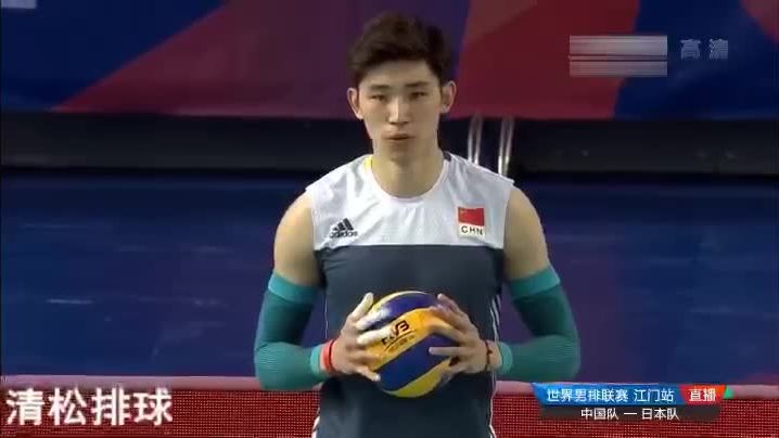 国家男排联赛中国江门站,中国VS日本,中国男排得分集锦一