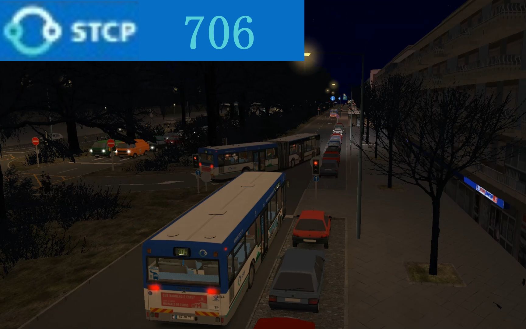 ...Hosp. S. Joao(Metro)→Ermesinde【在起点枢纽乱拉客的STCP706】