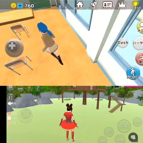 游戏大PK第五集:动物校园模拟器PK樱花校园模拟器