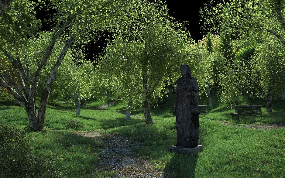 【Maya】森林制作技术- MAYA与Mental Ray制作照片级植物教程