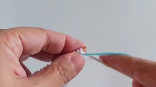 清新雅致的彩色水草花编织教程,宝宝毛衣这样编织美美哒