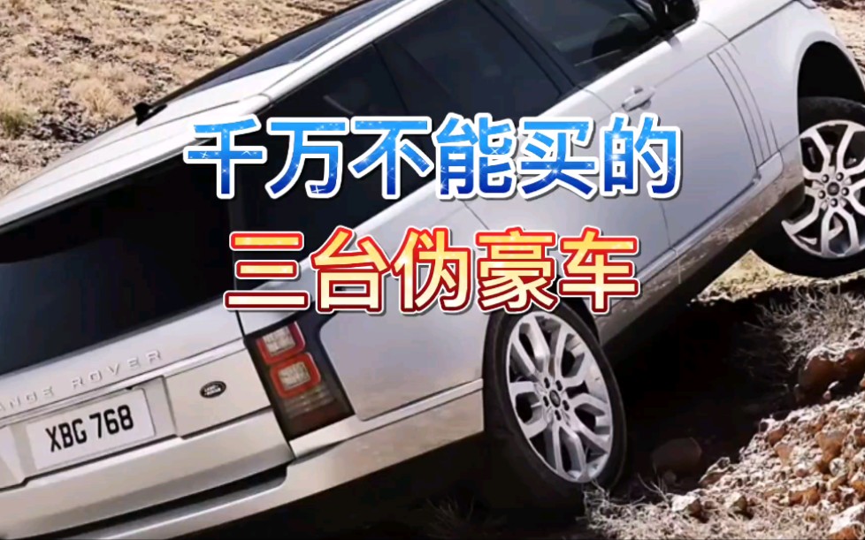 千万不能买的三台伪豪车。