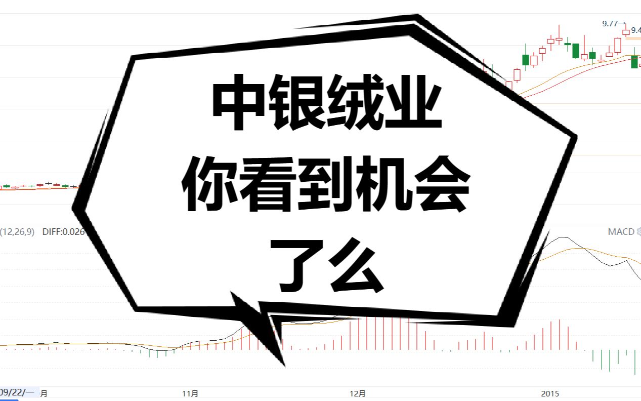 中银绒业:主力重新流入,中银重新崛起