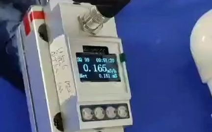 厦门精川UFM-JQ夹钳式流量计安装于小管径有机玻璃管上测量流量