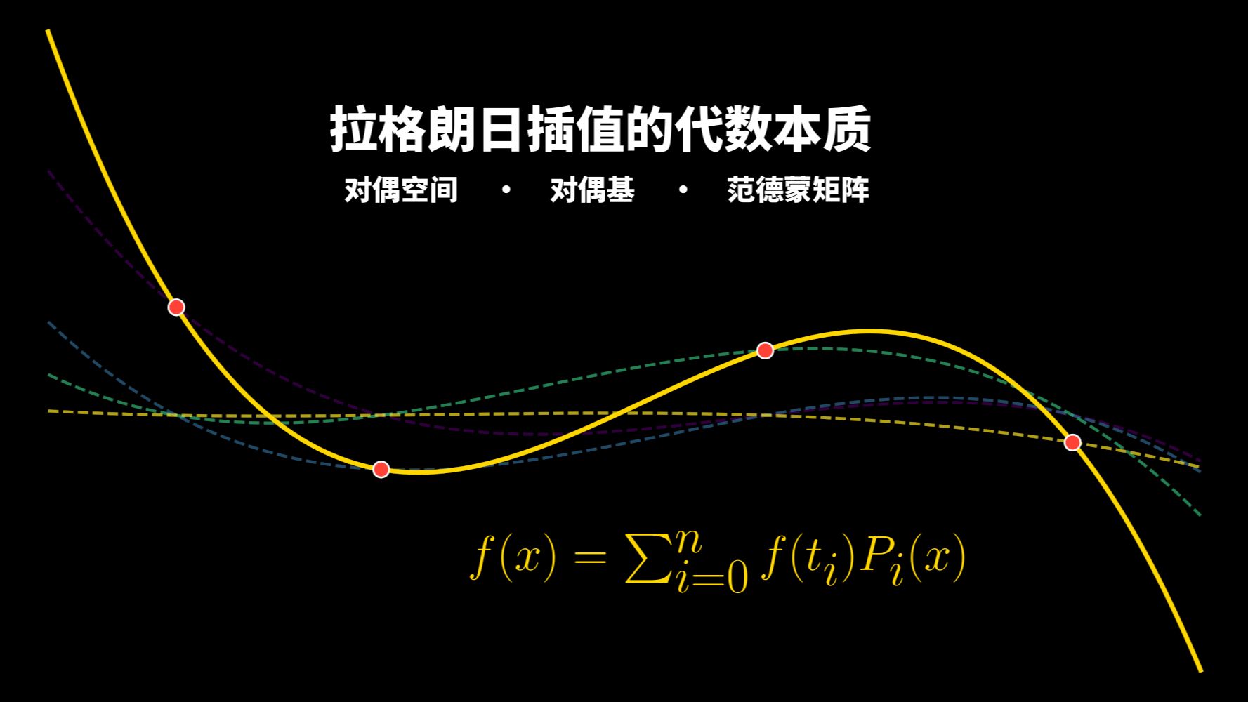 ...-Hoffman & Kunze 线性代数-4.3-拉格朗日插值公式的代数本质:从...