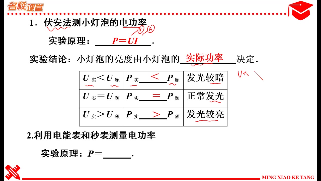 16.3测量电功率(1)