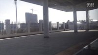 G1481次列车鹰潭北站一道发车