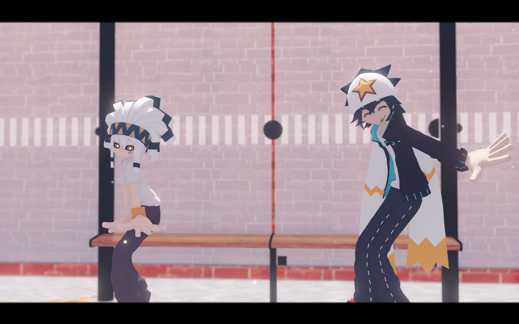 【凹凸世界MMD】学园雷帕的夕景昨日