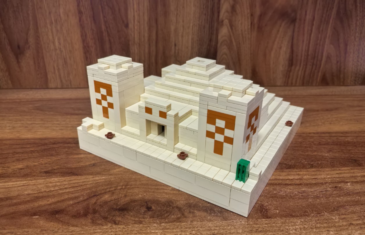 沙漠神殿|乐高我的世界微观模型MOC展示
