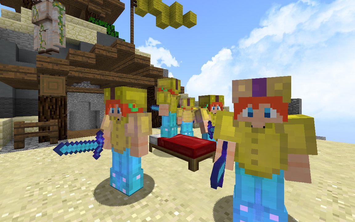 我的世界起床战争:掌控一局比赛!MC小游戏PVP服务器