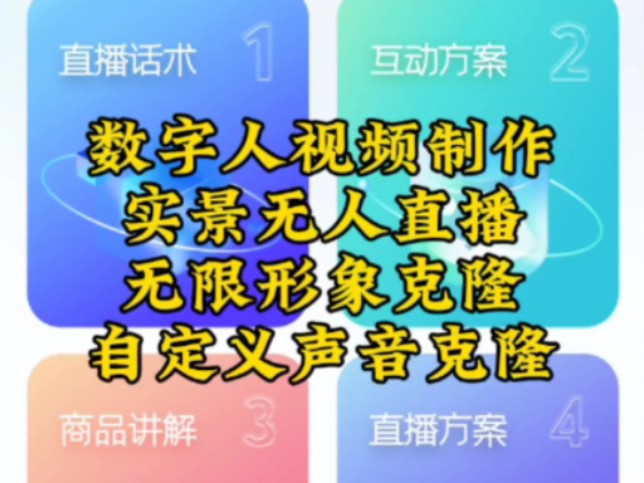 数字人直播系统,实景无人直播系统,ai无人直播现成源码,欢迎咨询了解