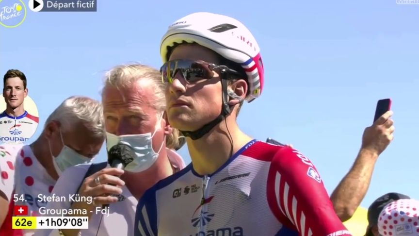 环法自行车比赛第十一赛段精彩瞬间