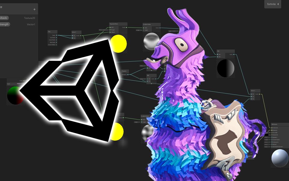 【Unity ShaderGraph】模仿堡垒之夜扭曲效果