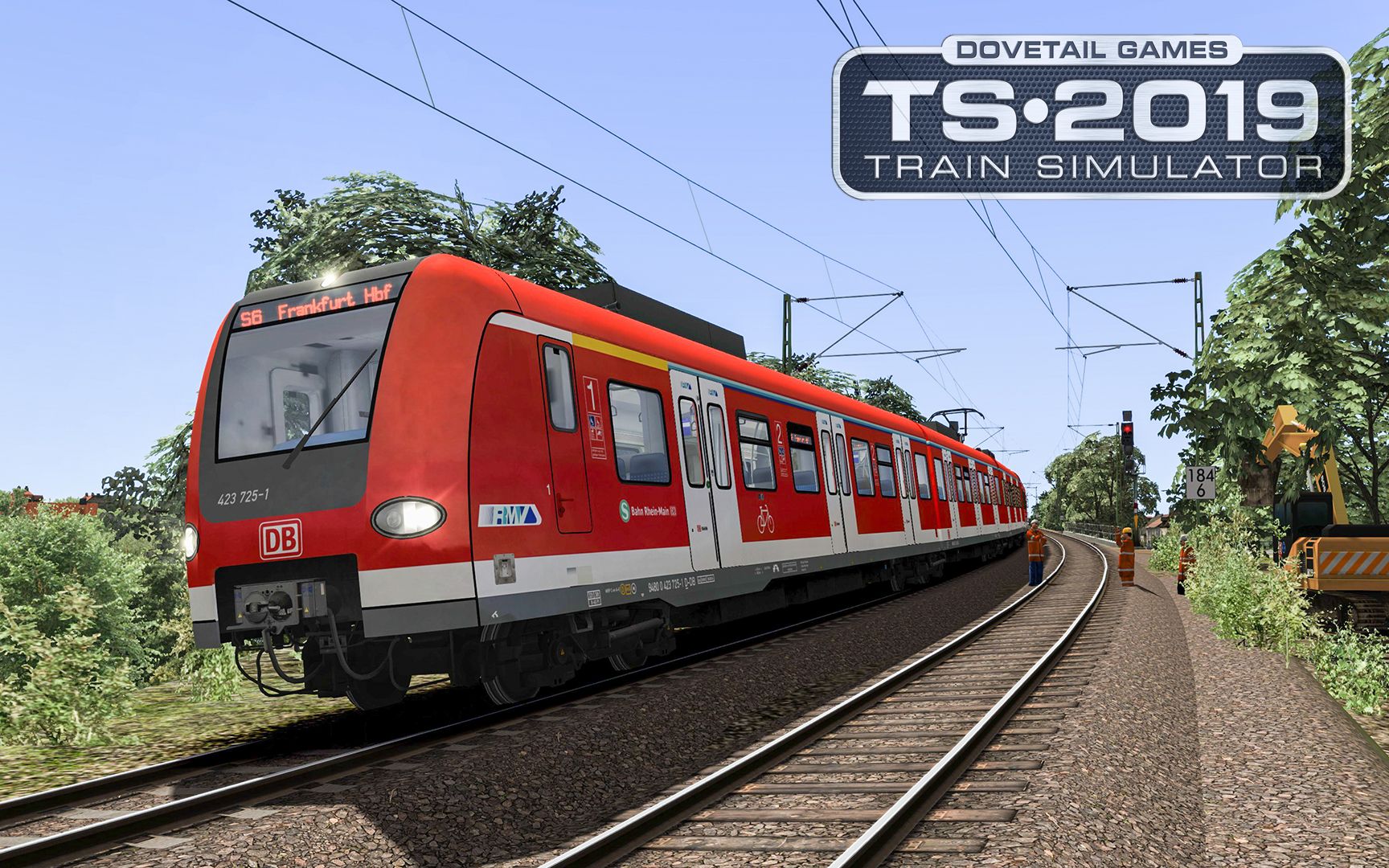 火车模拟2019-法兰克福轻轨 #4:法兰克福轻轨S6线 | Train Simulator ...