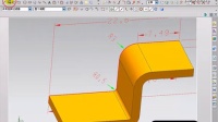 UG教程UG视频UG二维图转换为3D钣金图纸并展开