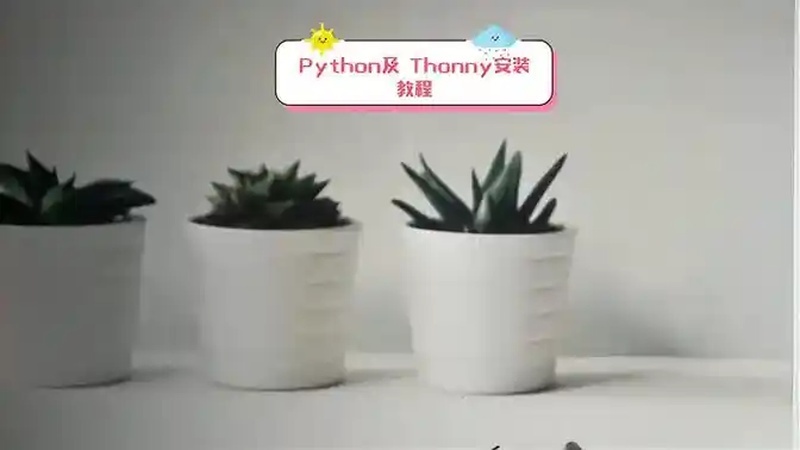 Python及 Thonny安装,教程