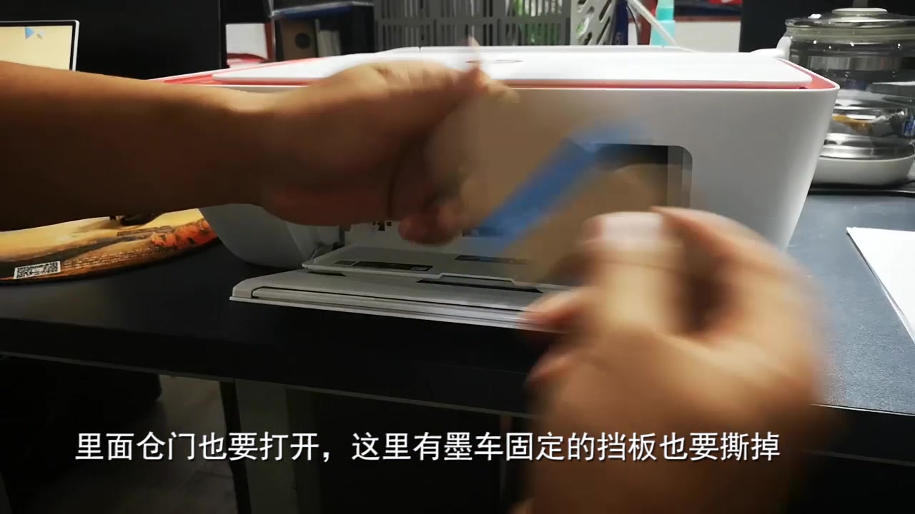 惠普2628墨盒安装无线设置连接