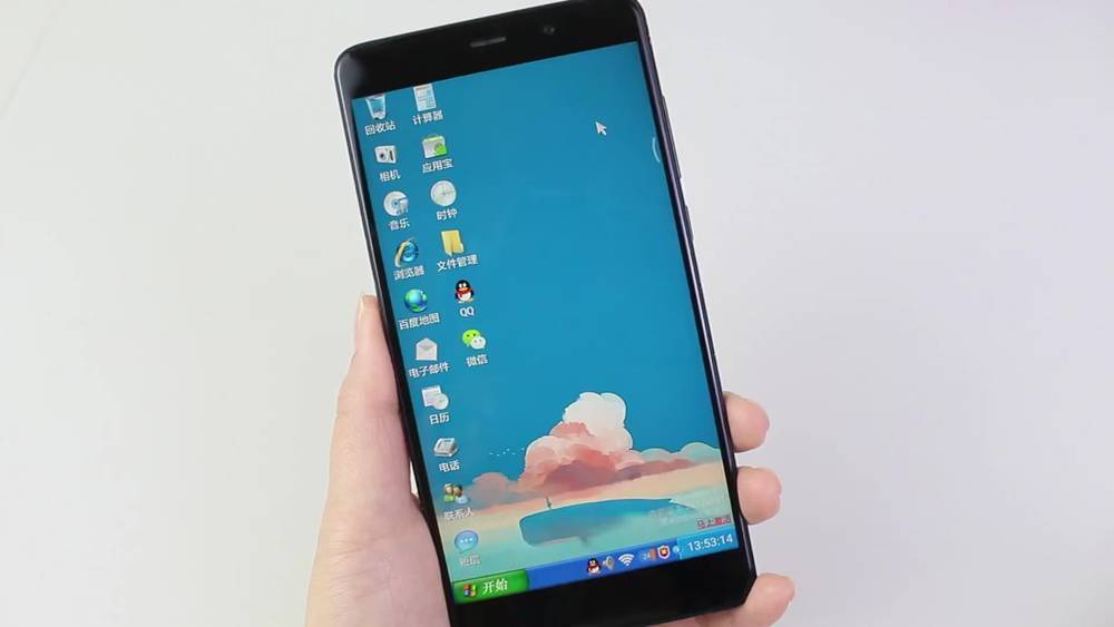 手机可以设置成电脑桌面,.