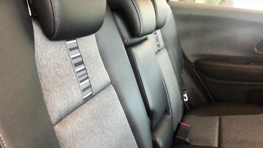 到店实拍本田XR-V后排,做空间本田果然是专业的