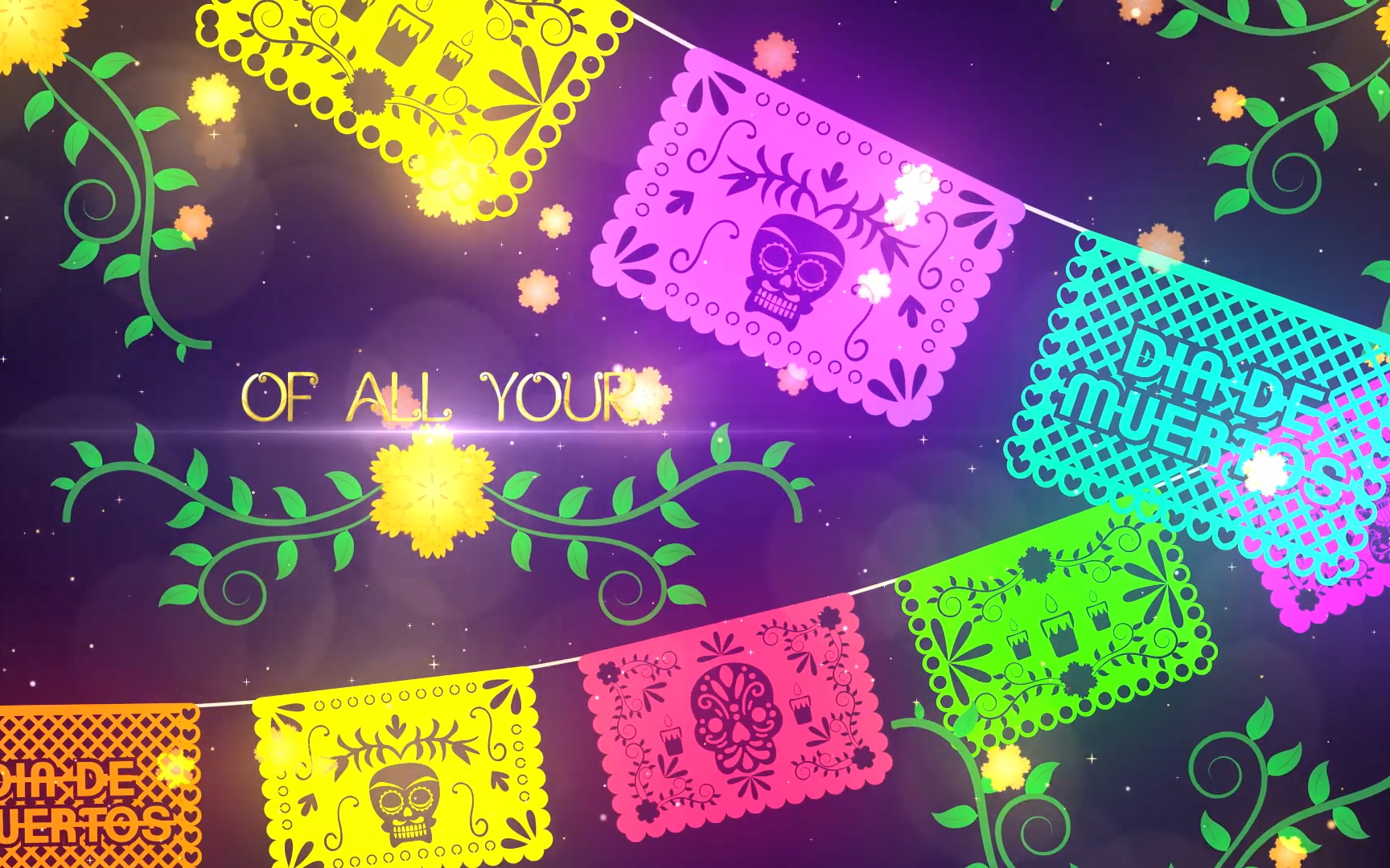 AE模板-剪纸风格的文字标题模板