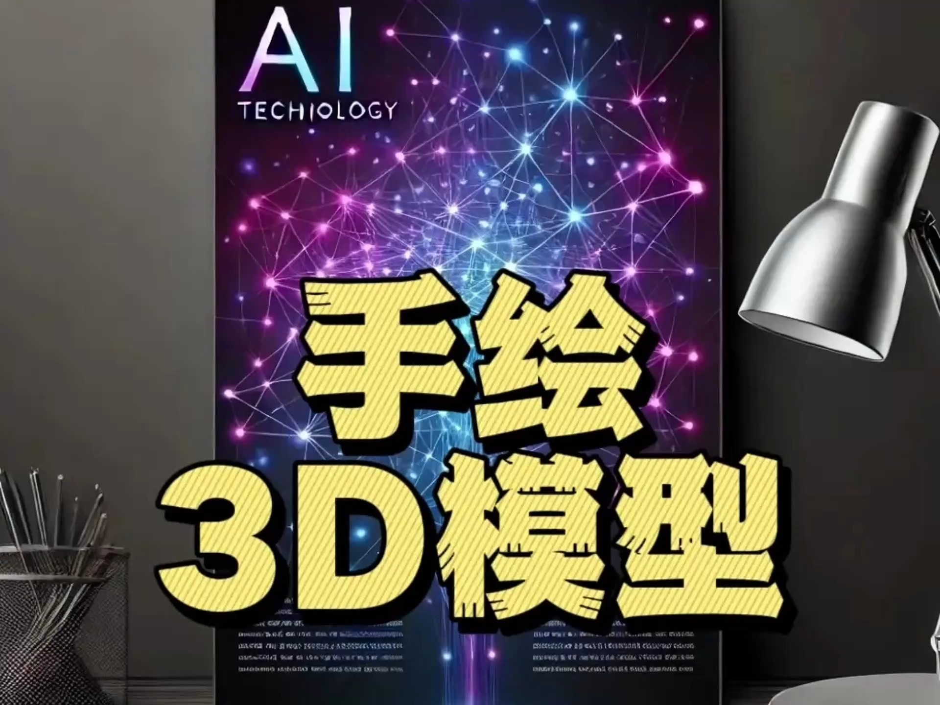 AI手绘3D模型:创意设计的革命性工具