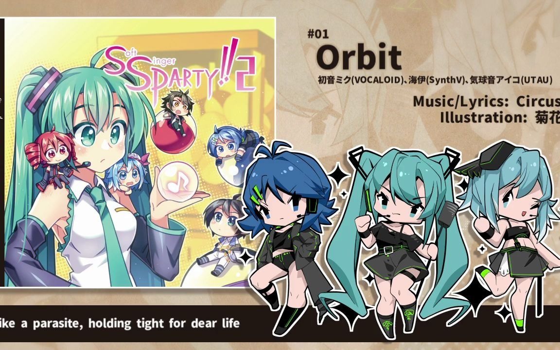 【跨软件合唱】SSParty!2【原创专辑试听】2023年11月起免费公开