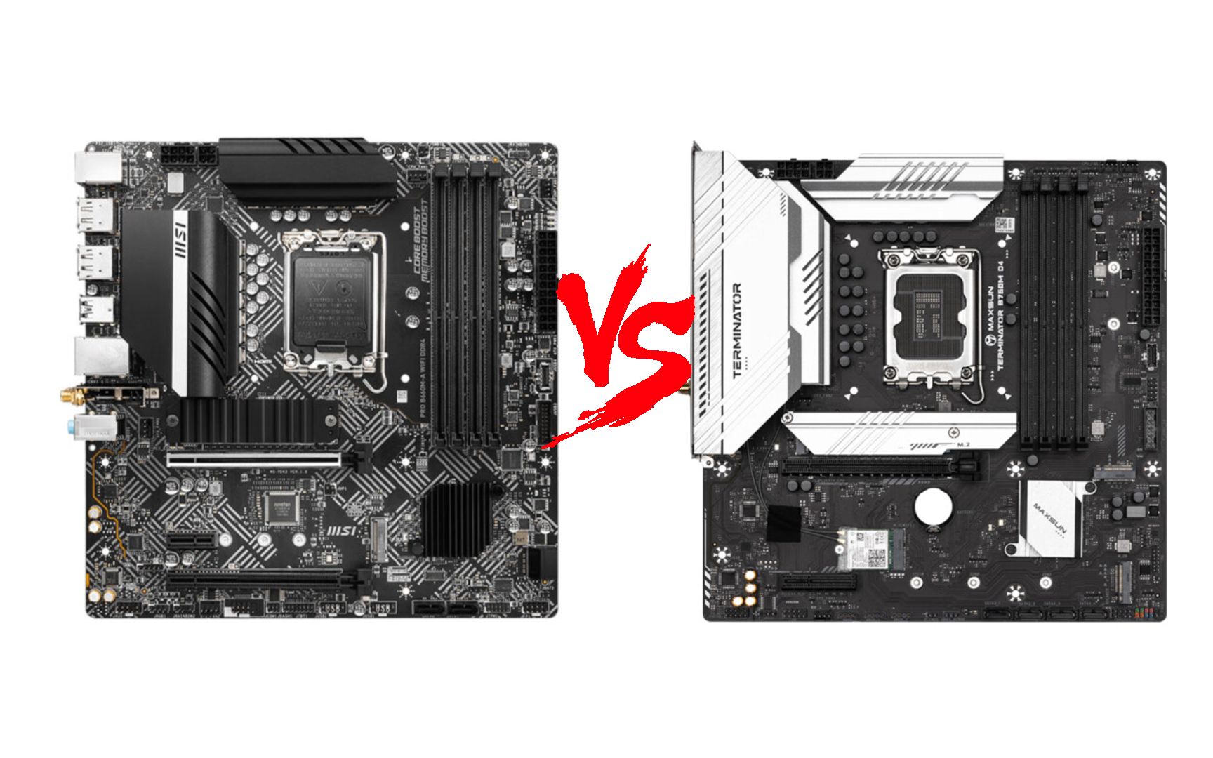 一线B660还是准二线B760 微星B660M A VS 铭瑄B760M终结者