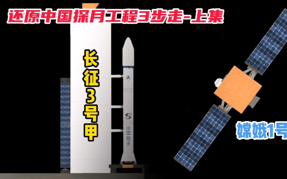 航天模拟器之还原中国航天探月工程三步走的全过程,上集。