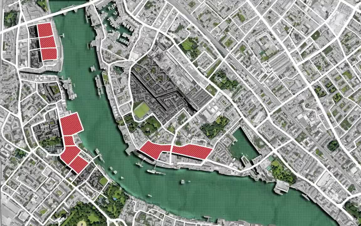 【PS】谷歌地球区位平面图制作