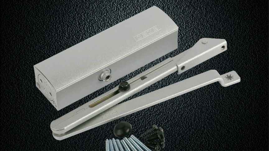 盖泽闭门器调节方法 TS1500闭门器可选定位 简易关门器