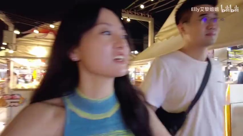 泰国D1丨曼谷街头美食沉浸式吃吃吃丨拉差达火车夜市被泰国小哥...