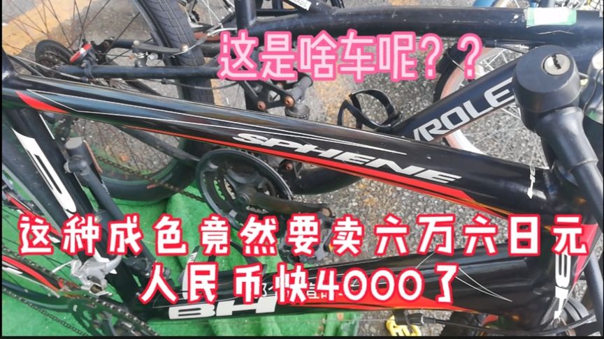 大家有认识这是什么牌子的自行车吗?旧车还要4000多