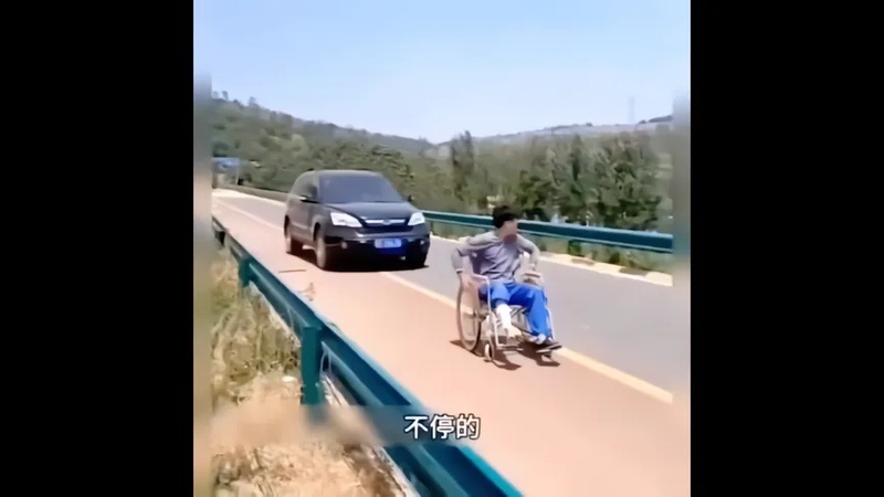 关爱残疾人 正能量视频 身残志坚 好人好事