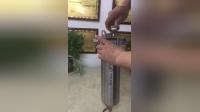 耀龙泉大流量不锈钢前置过滤器螺纹款拆装过程演示